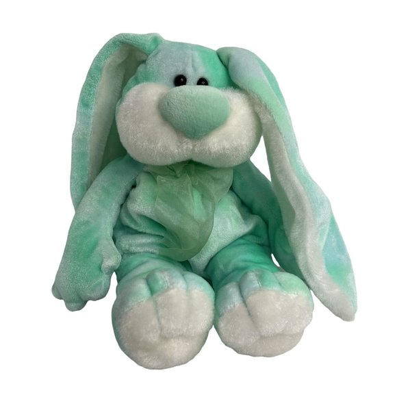 Dan Dee | Toys | Dan Dee Plush Bunny Rabbit Stuffed Animal Green White ...